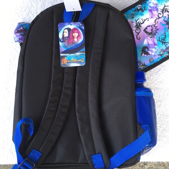 Disney | Accessories | Disney Descendants 2 Backpack 5 Piece Set Nwt ...